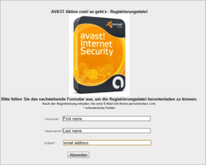 Licencia gratuita de Avast Internet Security