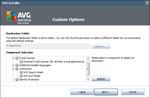 Pérdidas por el uso de recursos gratuitos de AVG