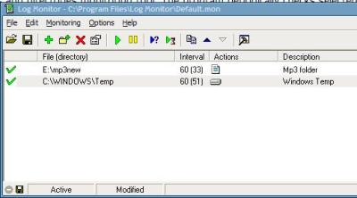 Monitoreo de archivos y directorios