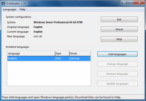Instalar paquetes de idiomas de Windows 7 en todas las ediciones