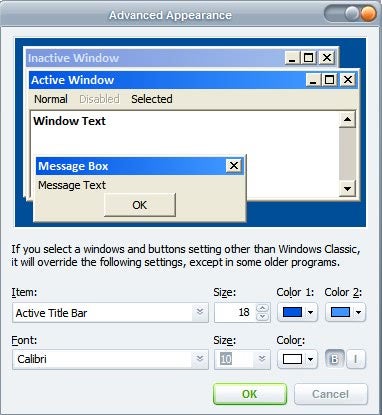Usar fuentes Windows Vista en Windows XP