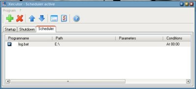 Programar el inicio del software