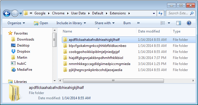 Cómo mostrar el código fuente de una extensión de Chrome