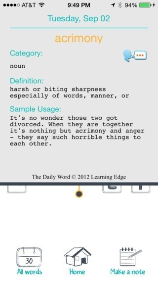 Amplíe su vocabulario con esta aplicación Word-a-Day