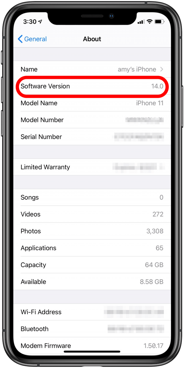 Cómo verificar qué versión de iOS está ejecutando en su iPhone